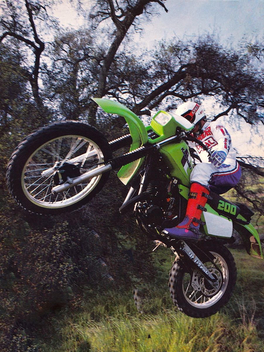 The History Of Kawasaki’s KDX175 & KDX200 Models 1980-2006