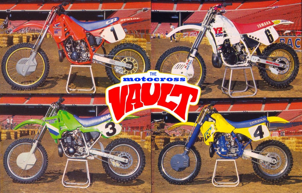 A Look Back At The Factory Motocross Machines Of 1987