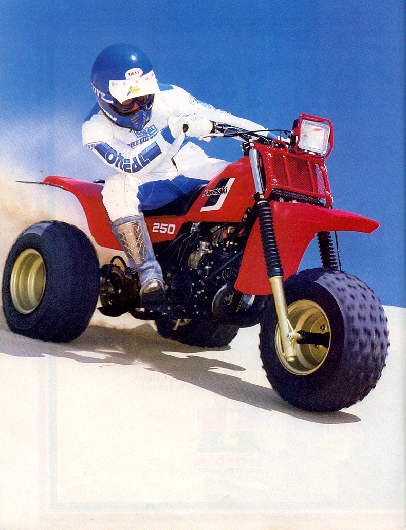 1984 Kawasaki KXT250 Tecate Test