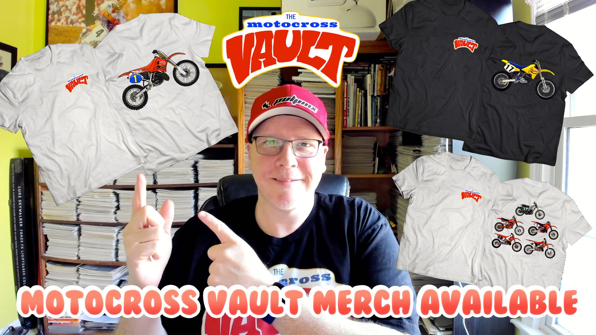 New Motocross Vault Merchandise Available