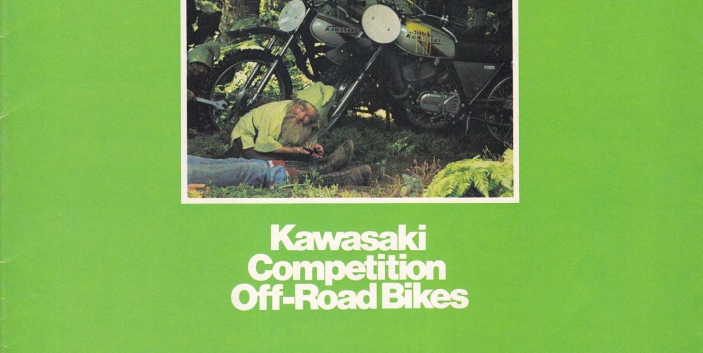 1976 Kawasaki Kx125, KX250, KX400, KD125, KD175, and KT250 Brochure