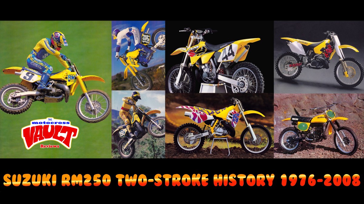 Suzuki RM250 Two-Stroke History 1976 through 2008